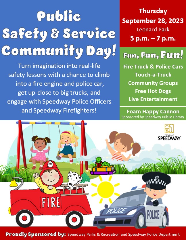 Public Safety & Service Community Day | Thursday, September 28, 2023 ...